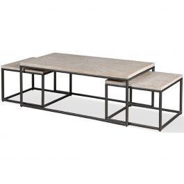 Parker Living Crossings Monaco Rectangular Nesting Cocktail Table ...